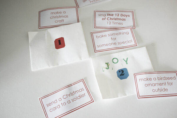 DIY Advent Calendar for Kids - MarilenStyles.com